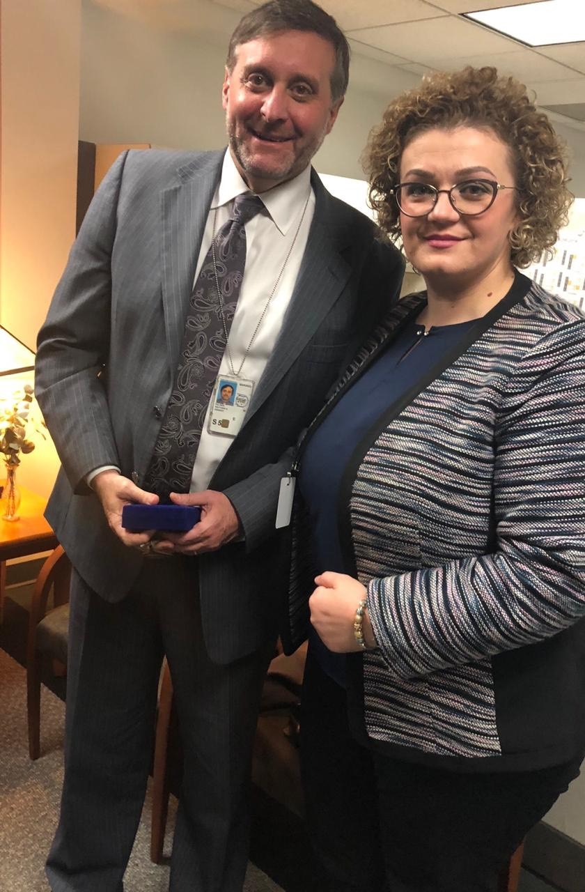 President Rama-Hajrizi and Judge Caka-Nimani on a several-day working ...