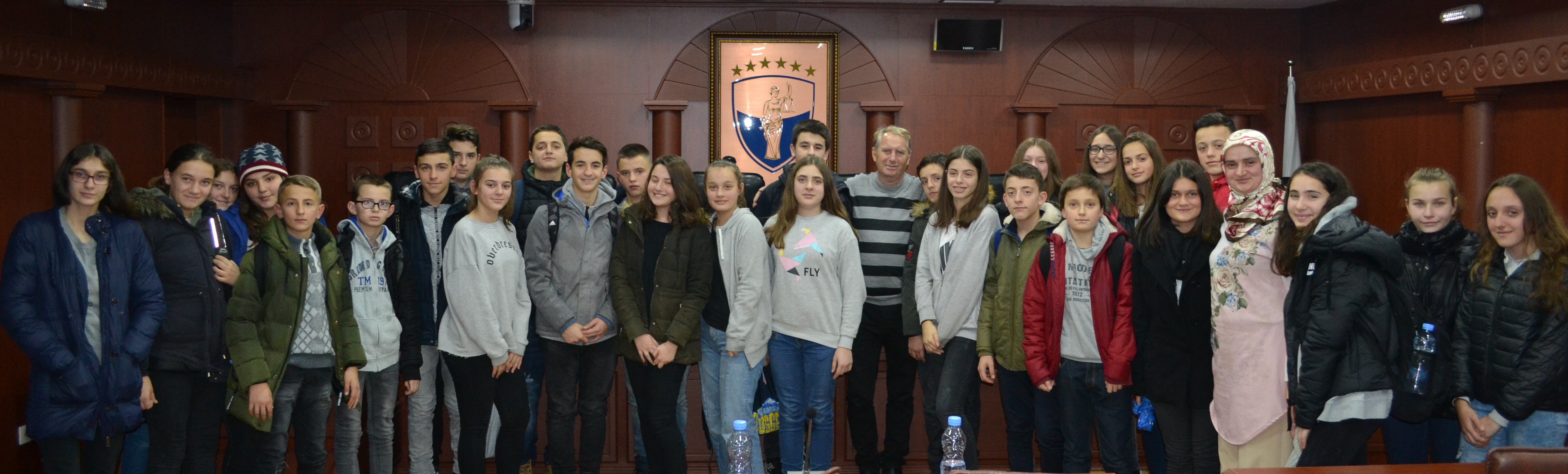 Pupils of primary school visited the Court on Human Rights Day ...