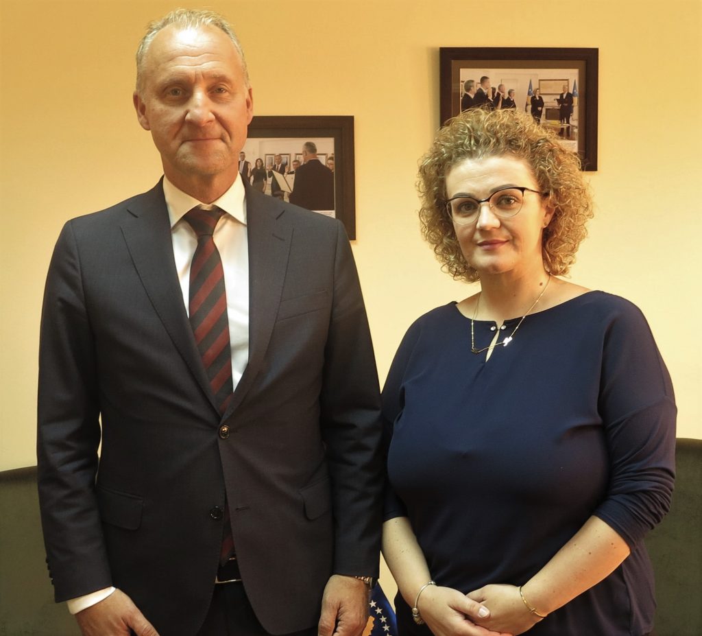 President Rama-Hajrizi hosted an introductory meeting for the new ...