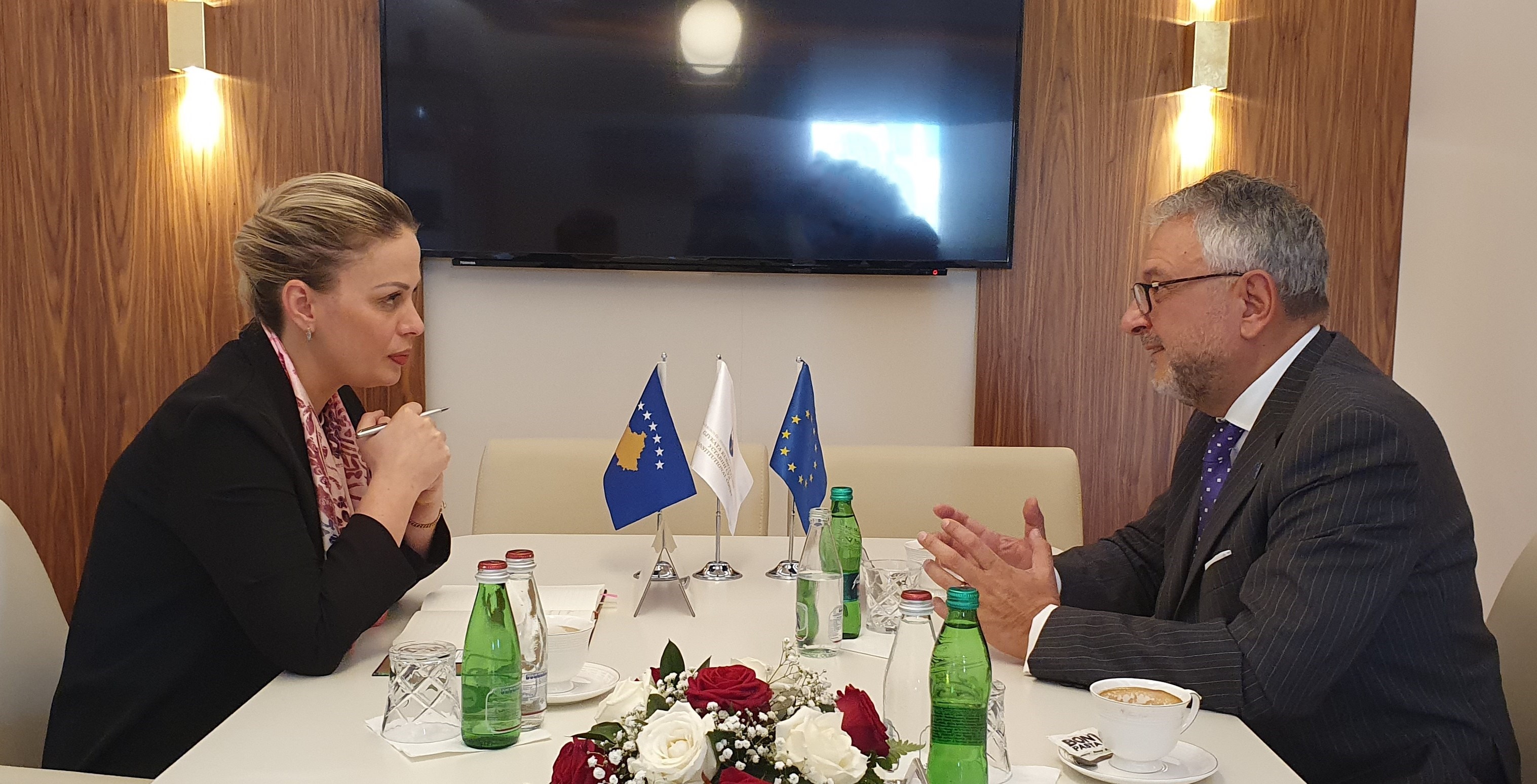 President Caka – Nimani received in a meeting the new head of the EULEX ...