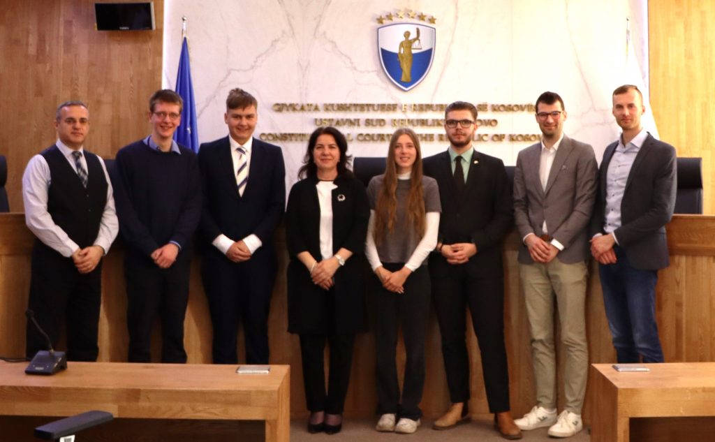 Judge Istrefi - Peci received a group of students from German ...