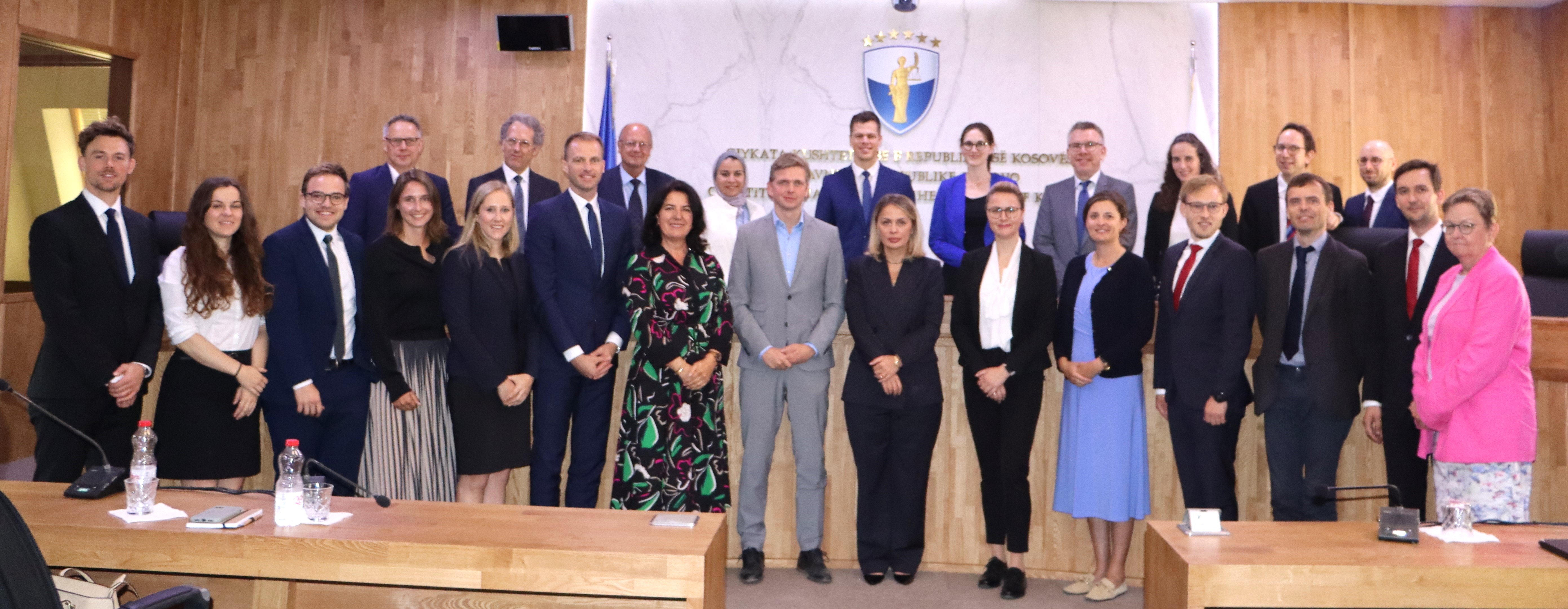 A delegation from the Federal Constitutional Court of Germany visited ...